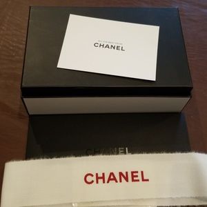 CHANEL | Accessories | Chanel Box With Ribbon Tissue Paper Seal | Poshmark